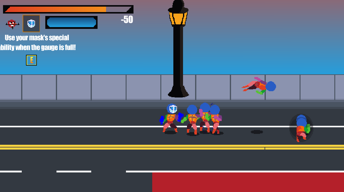 Masked Fighter Fights by leroydankins