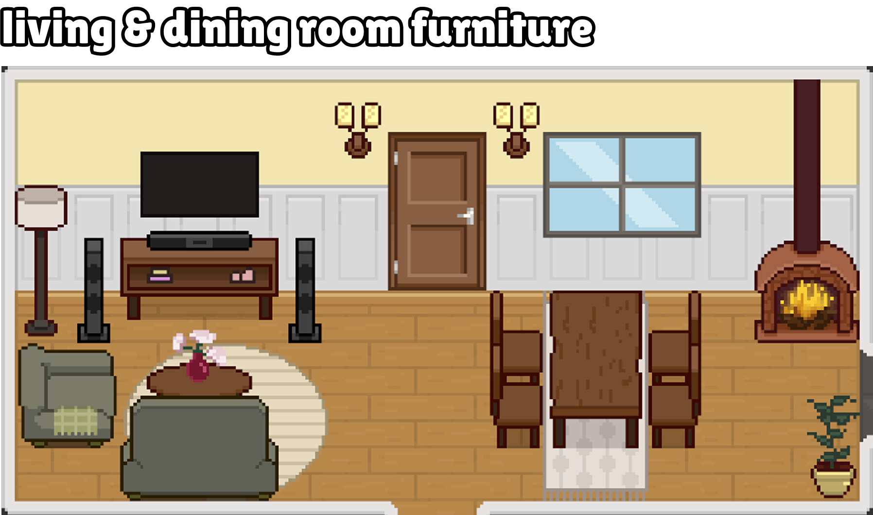 Pixel World – Cozy Life Simulation 16x16 Top Down Tileset by bitglow