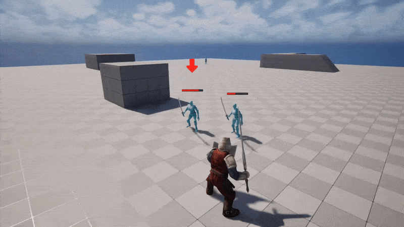 Enemy Lock On Targeting Demo by Eyan11
