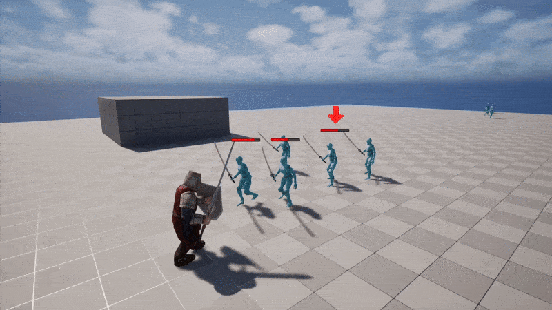 Enemy Lock On Targeting Demo by Eyan11