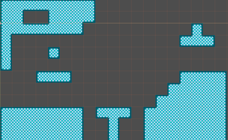 Platform tileset template by korteh