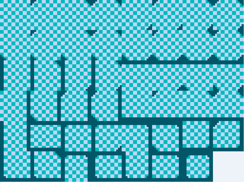 Platform tileset template by korteh