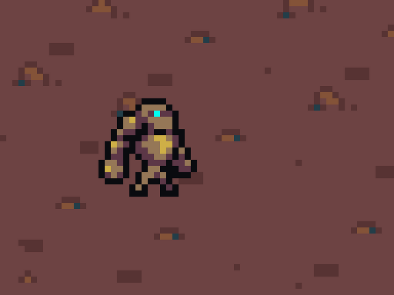 Golem - Pixel TopDown Asset Pack by Heirey