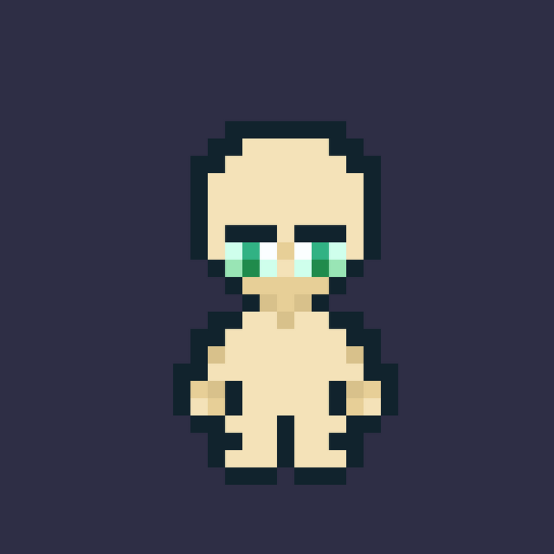 32x32 Character Base – Top-Down by Brendon Bancer