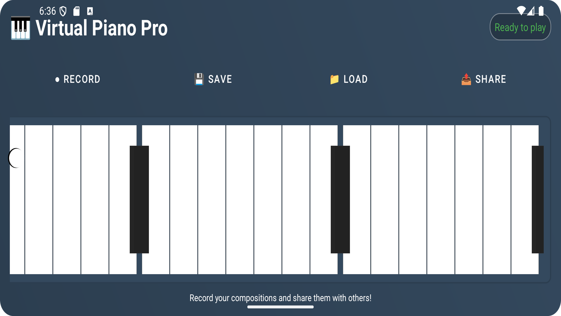 Virtual Piano Pro by woodensoftwaredevelopment