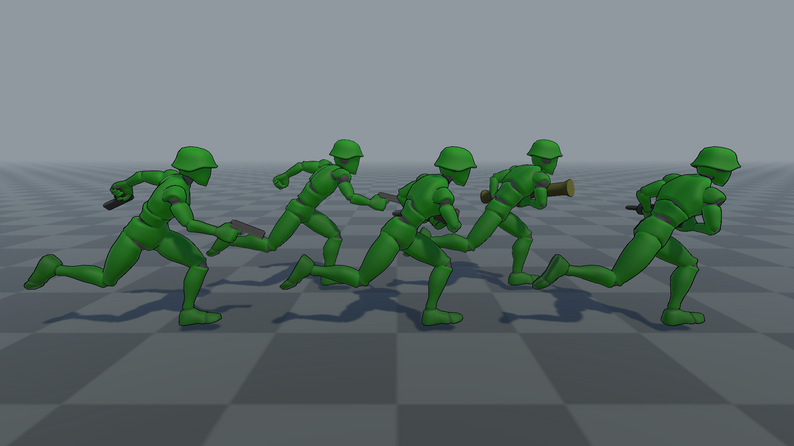 Human Soldier Animations by Kevin Iglesias