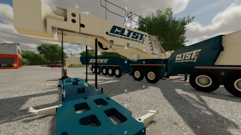 FS22 Liebherr LTM 11200 9.1 v2.0.0.7 by Critical Lift and Transport Sim ...
