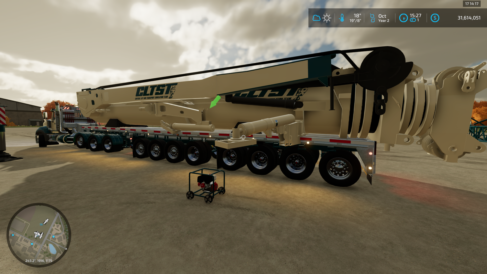 FS22 Liebherr LTM 11200 9.1 v2.0.0.7 by Critical Lift and Transport Sim ...