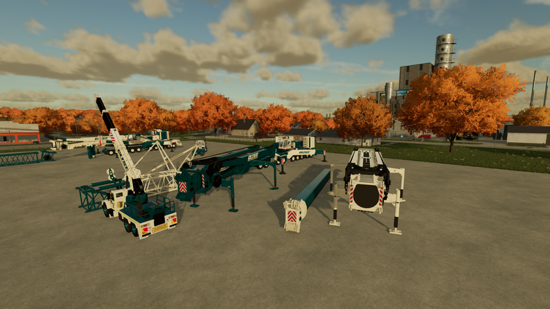 FS22 Liebherr LTM 11200 9.1 v2.0.0.7 by Critical Lift and Transport Sim ...