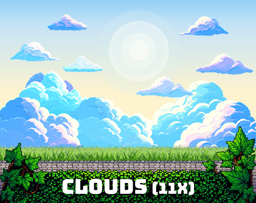 Landscape with a castle by the Pixel-Marten by Pixel-Marten