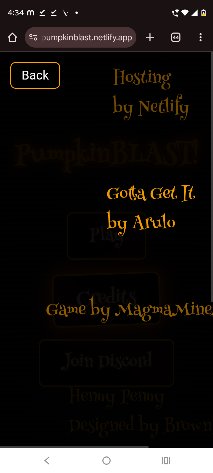 PumpkinBLAST! by Magma Mine's