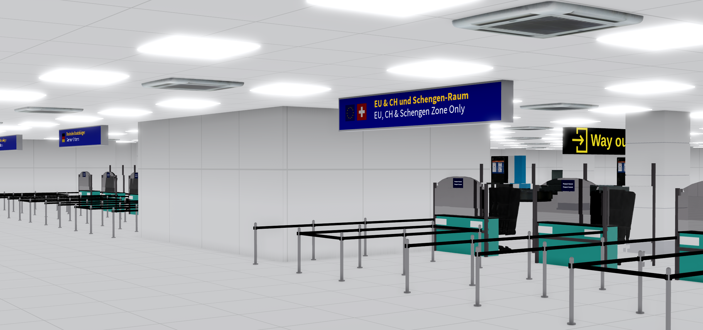 Roblox Frankfurt Airport Map – Realistic Aviation Roleplay Layout by ...