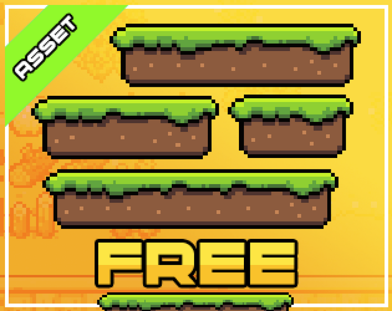 FREE! PLATFORM PIXEL ART by Akiro Art