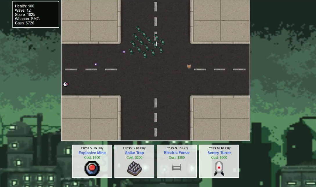 Zombie Rush 100 by FrostByteGaming