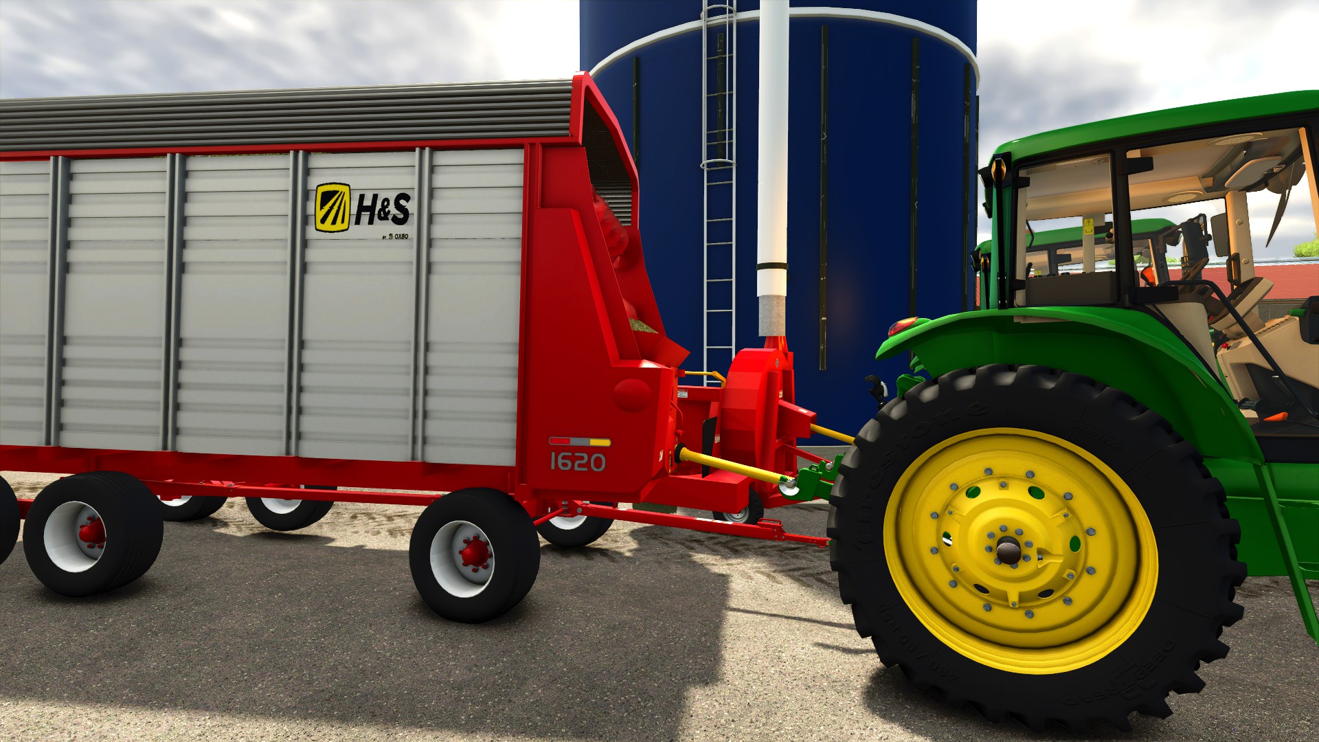 FS25 New Holland F62B Silo Blower by ElliotModding