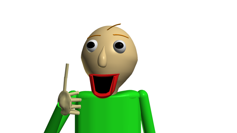 baldi model [blender/anim8or] by nango448