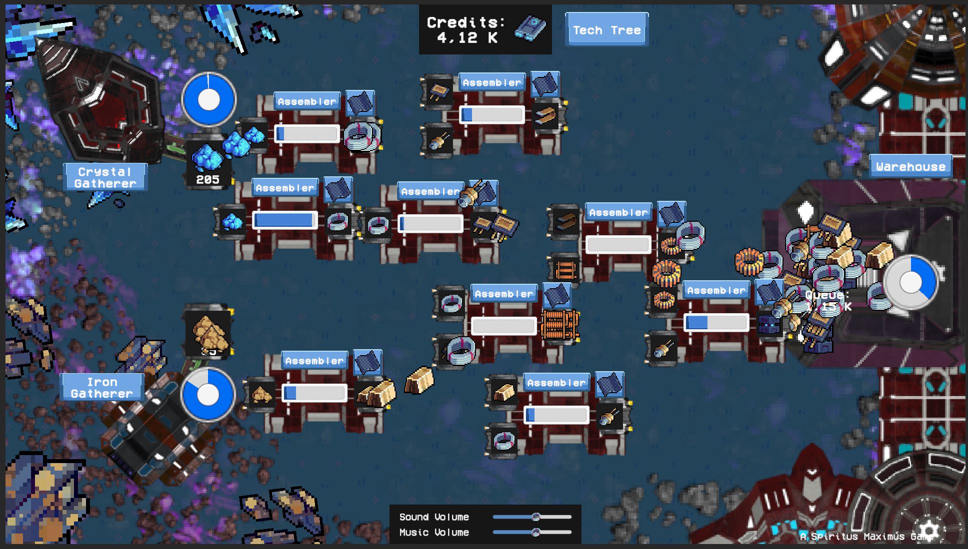 Moon Base Factory Idle by Spiritus Maximus