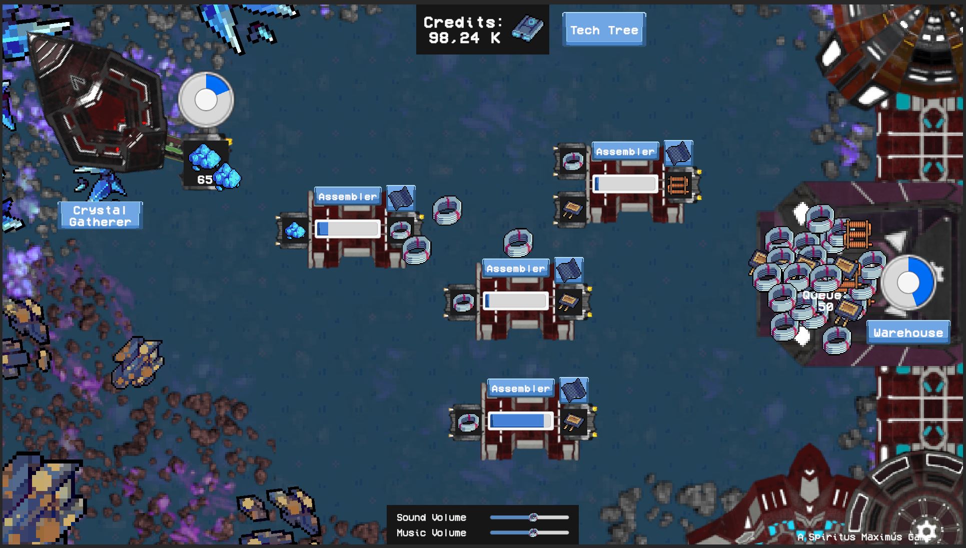 Moon Base Factory Idle by Spiritus Maximus