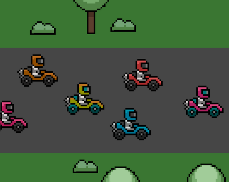 PIXEL RACERS (Racing Assets 2D) - HD by MedimonGames