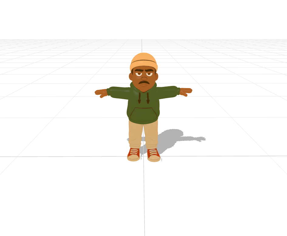 3D Underground Man Character Rigged Pack – 3D Model with Walk, Run ...