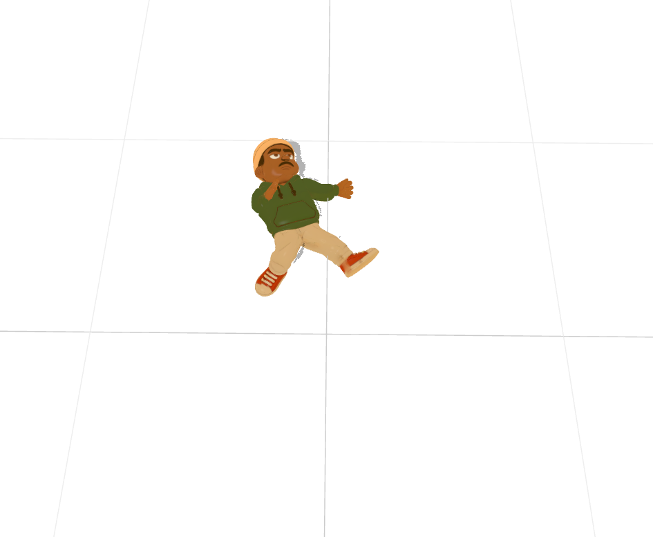 3D Underground Man Character Rigged Pack – 3D Model with Walk, Run ...
