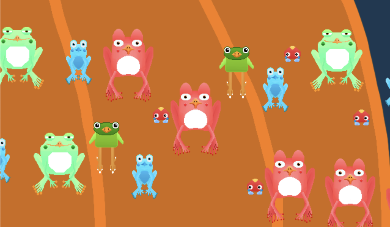 Frogy Party! by Moe the flying frog