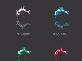 RPG Pixel Art Character - Snakehead by mrjones