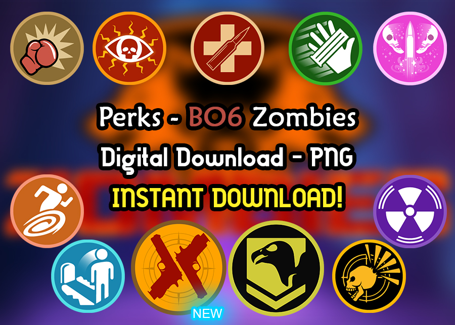 Soda Perk Black Ops 6 Zombies - Perk-a Colas PNG by clouddreamly