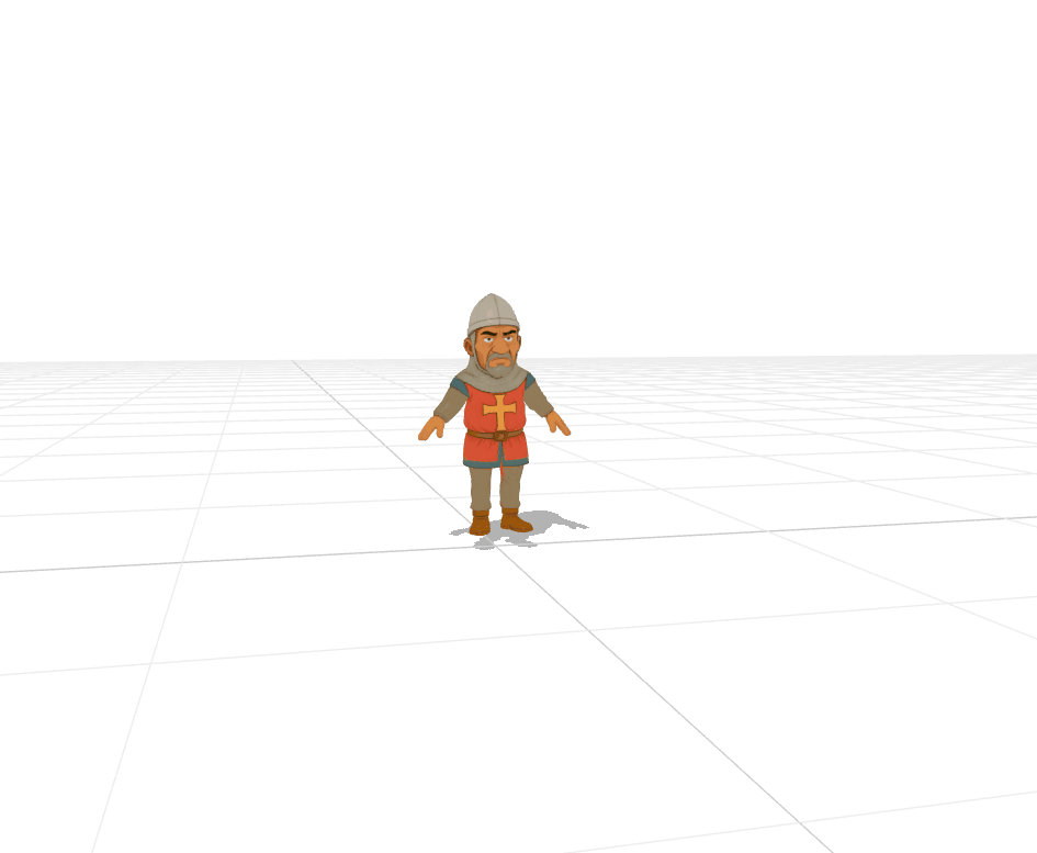 3D Medieval Knight Character Rigged Pack – 3D Model with Walk, Run ...