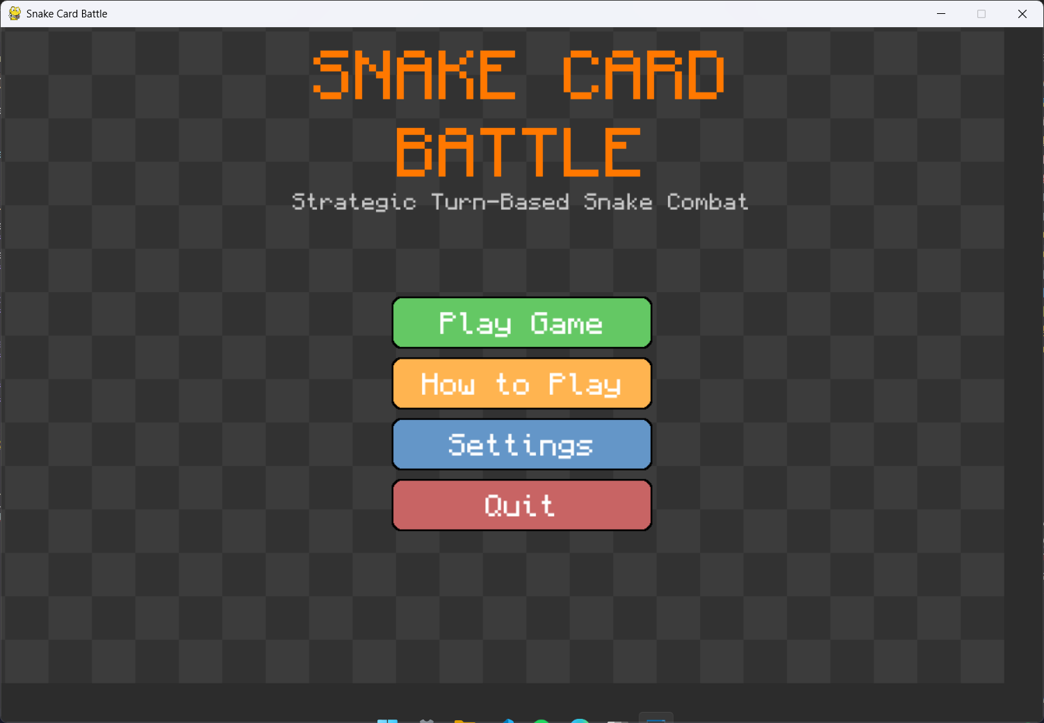 Snake Card Battle - Mini Jam by ryan_581