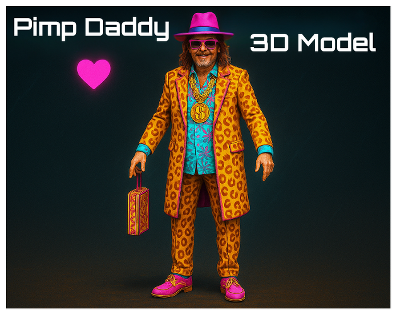 Pimp Daddy 🩷 - [3D Model] by Joeycan2
