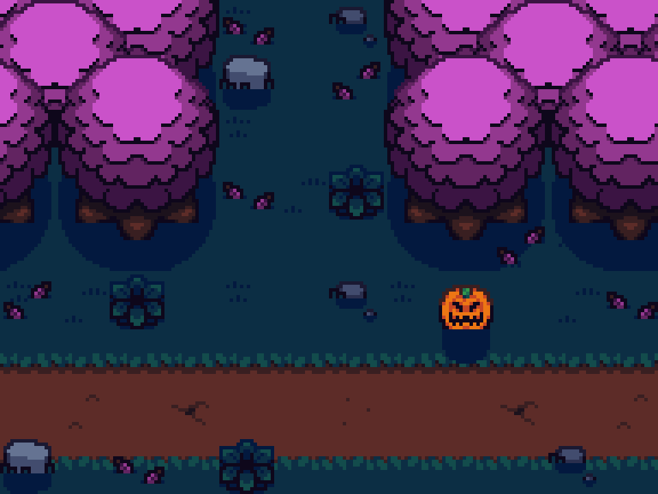 SPOOKY FOREST - [HALLOWEEN TILES] by Gherwit