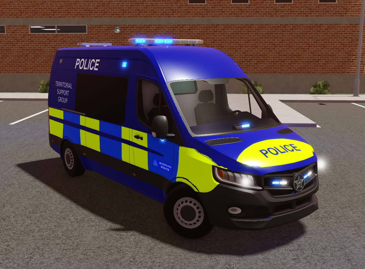 Roblox ERLC Metropolitan TSG Mercedes Sprinter Livery for the Stuttgart ...