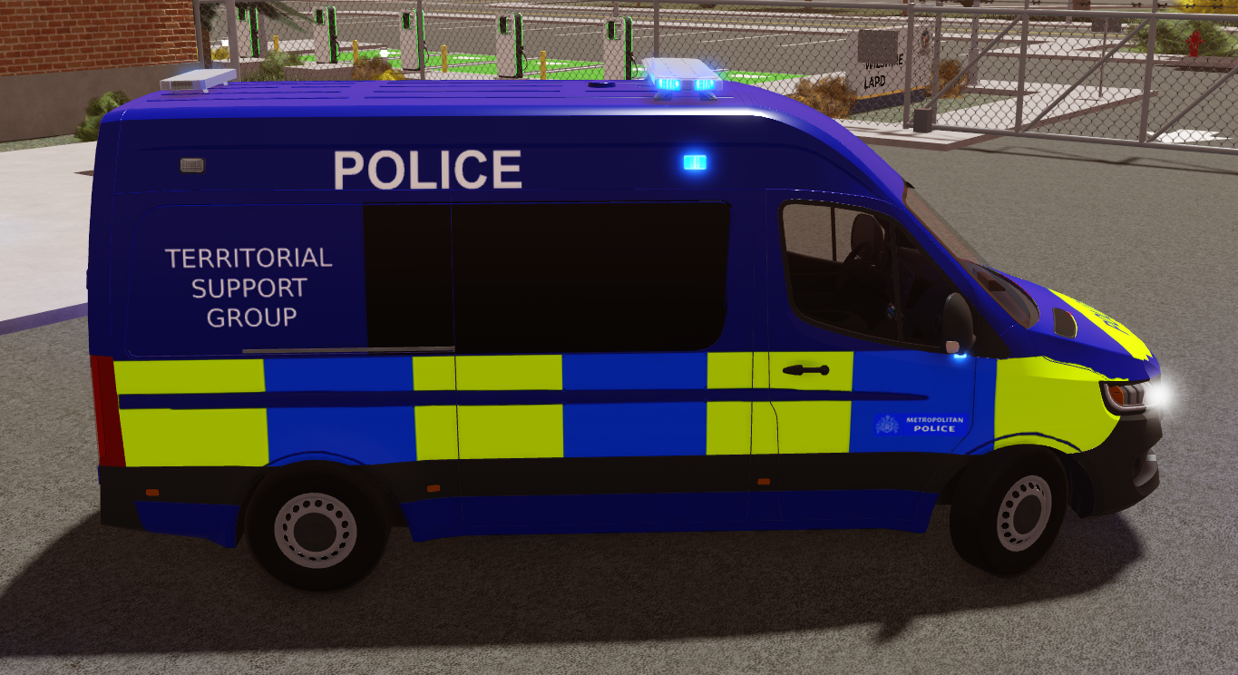 Roblox ERLC Metropolitan TSG Mercedes Sprinter Livery for the Stuttgart ...