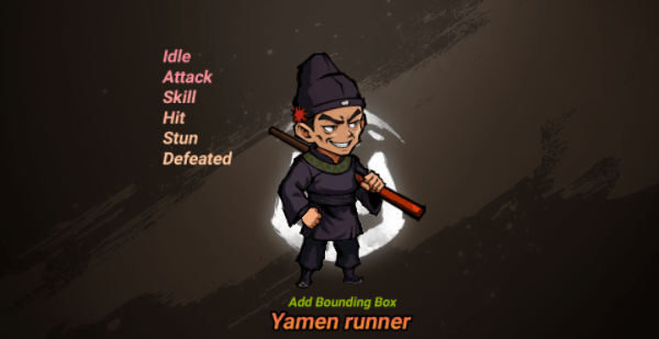 Yamen runner – 2D Spine animated Character Pack by RGame