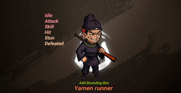 Yamen runner – 2D Spine animated Character Pack by RGame