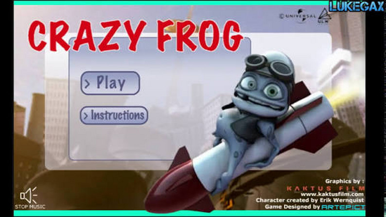 Crazy Frog Flash Game. (LOST MEDIA) by Gummyred2763