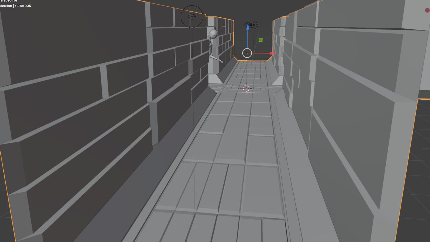 Looking scifi isometric Blender Jam 5 scene by mwillismodeler