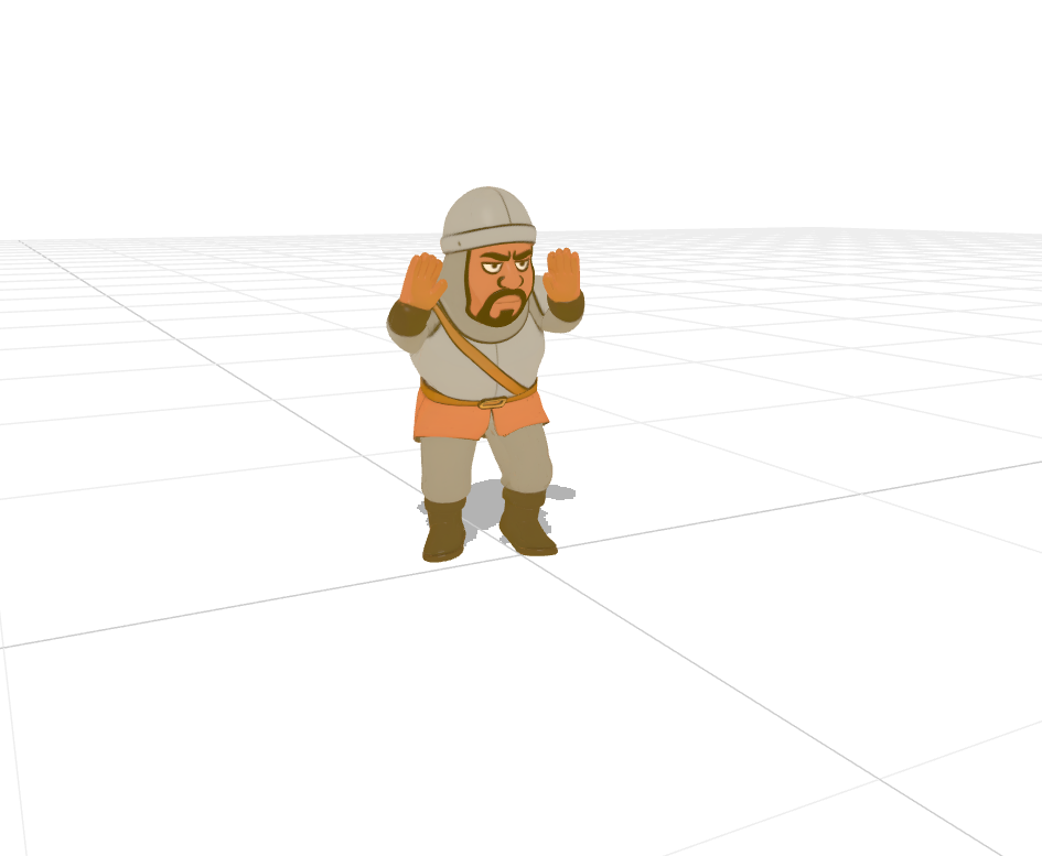 3D Medieval Soldier Character Rigged Pack – 3D Model with Walk, Run ...