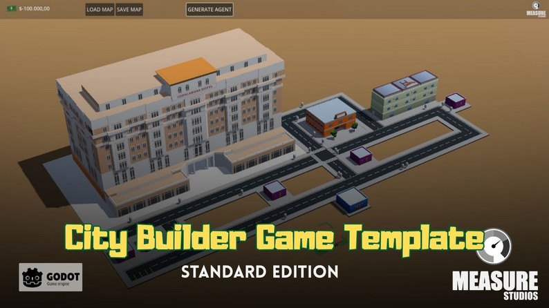City Builder Game Template by Measure Studios