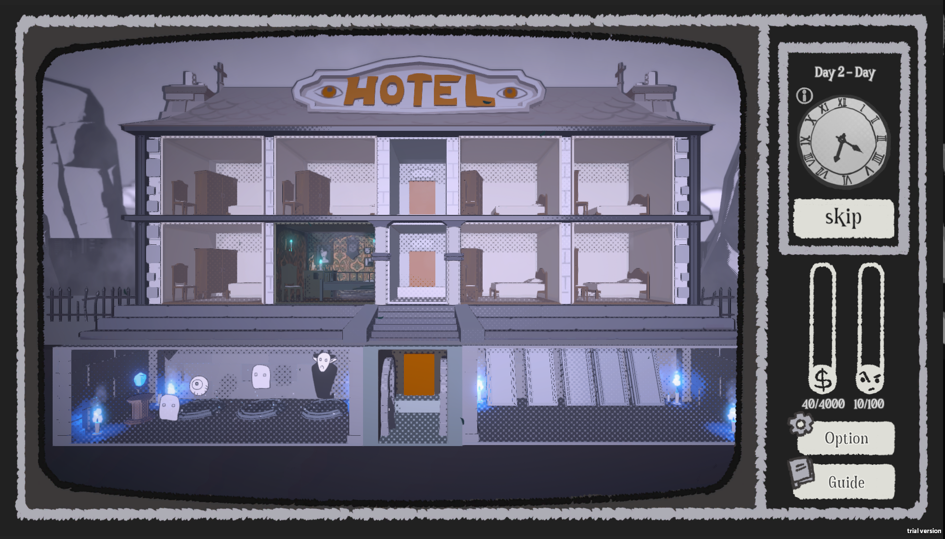 The Hotel In The Woods by Etty