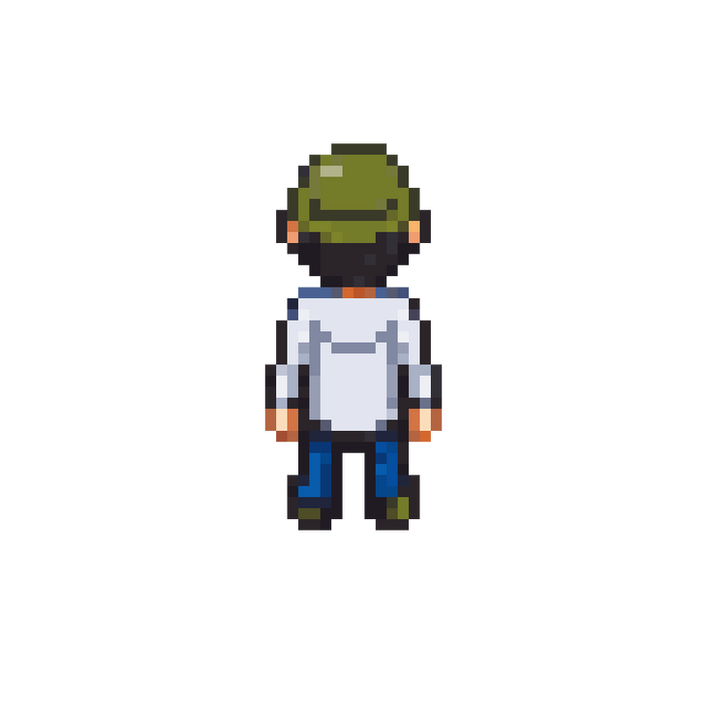 2D explorer character sprite by TampG