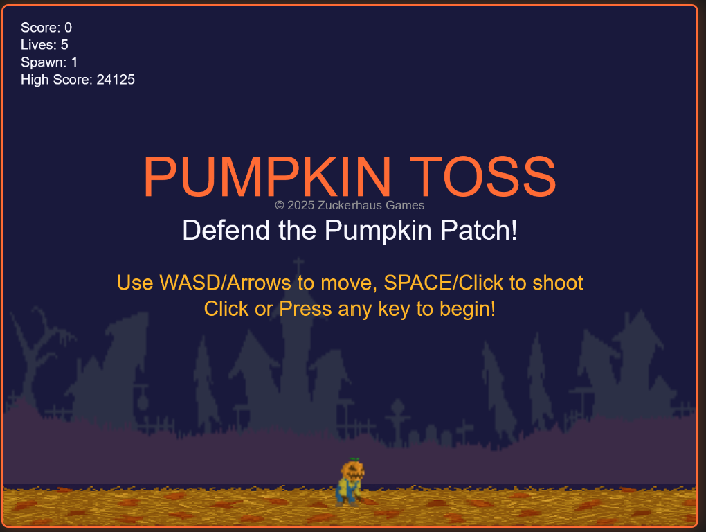 Pumpkin Toss by Zuckerhaus Games