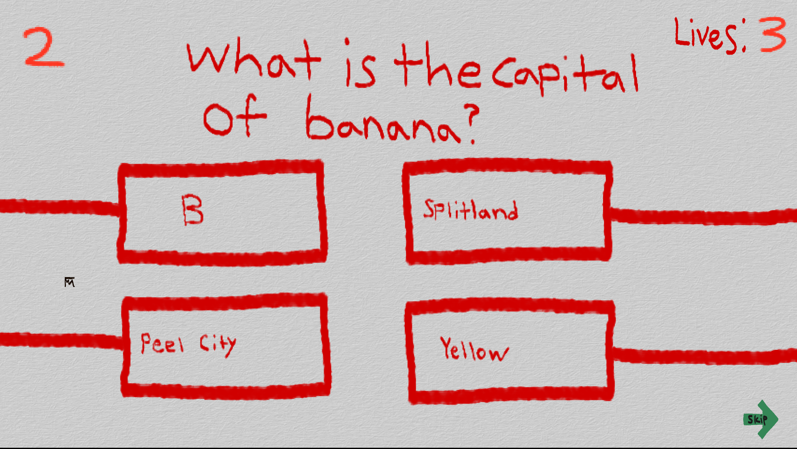The Totally Fair Quiz Game by Jakethesnake0101