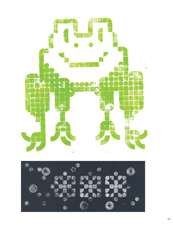 Relief Printing with Lego Tiles by colony_nine