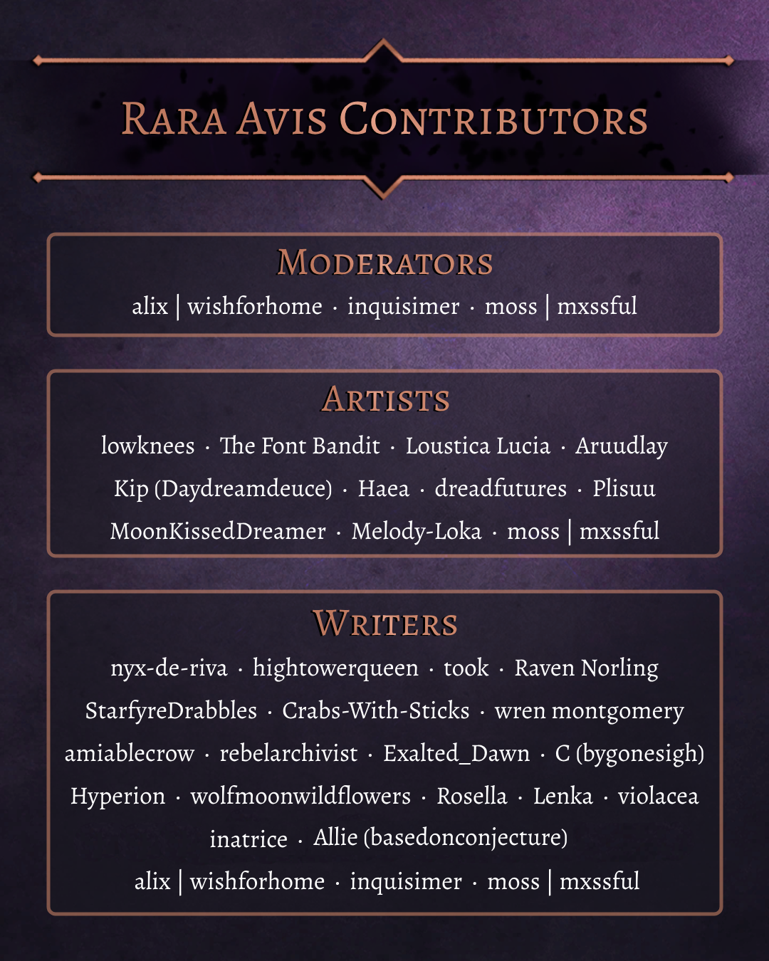 Rara Avis Zine by Rara Avis Zine
