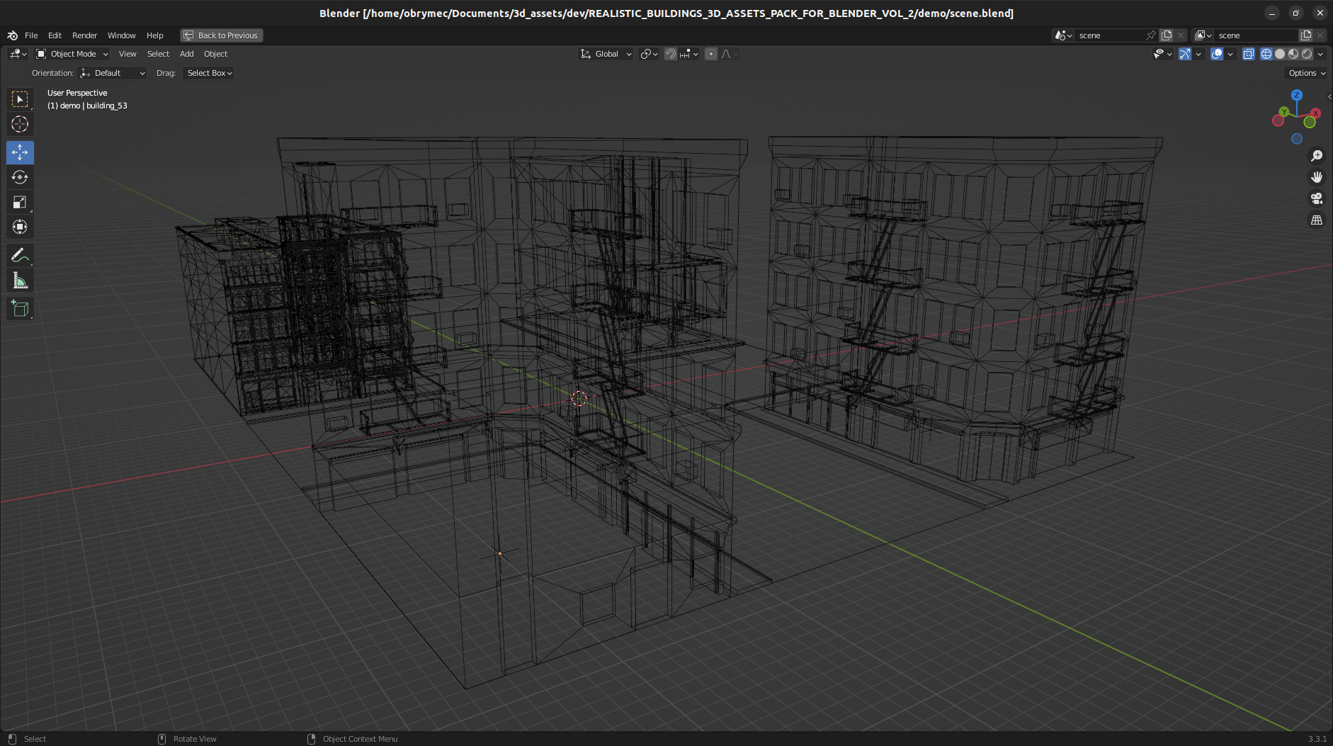 (50) Realistic Buildings 3D Assets Pack For Blender Vol 2 by Console ...