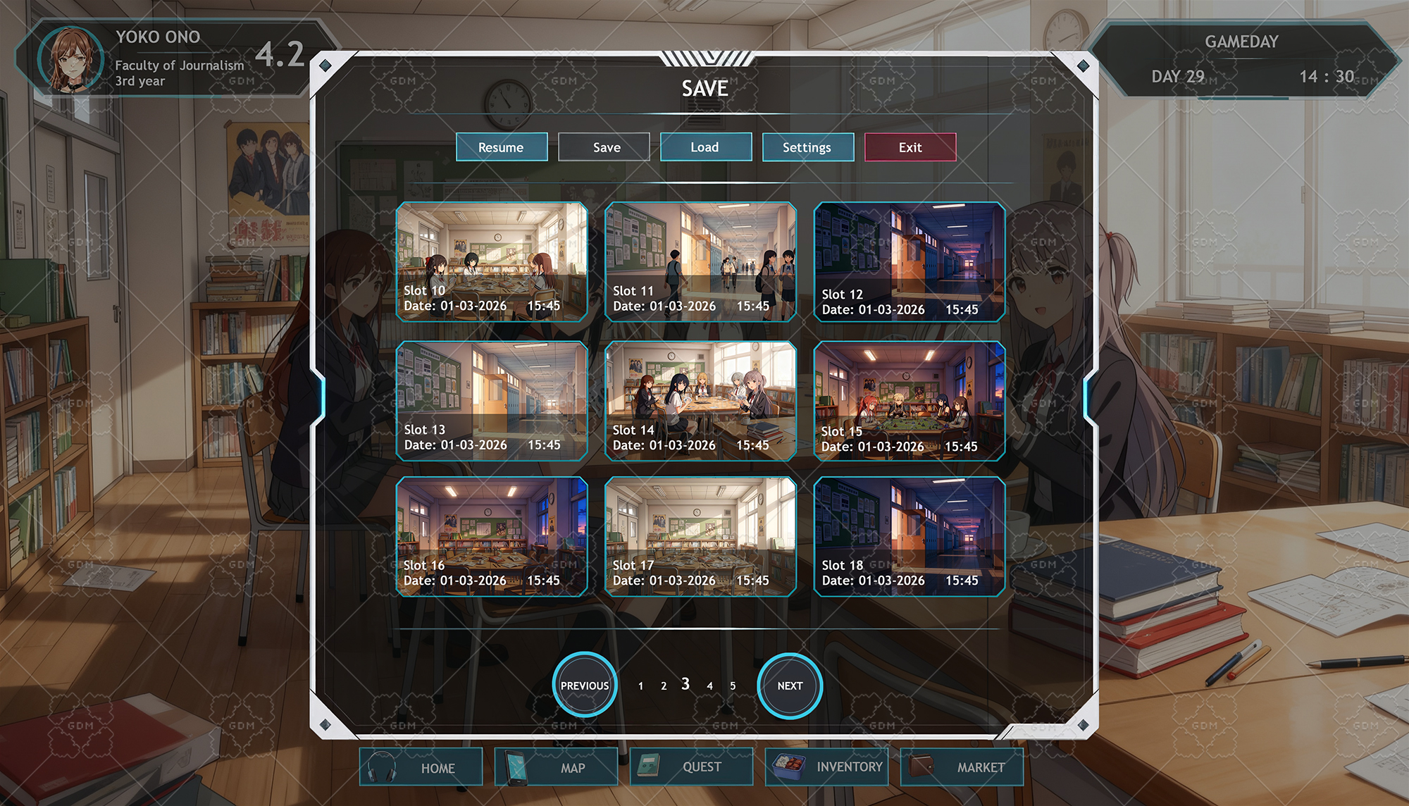 Anime UI (4K, HQ, Kit) by hamstersgaming