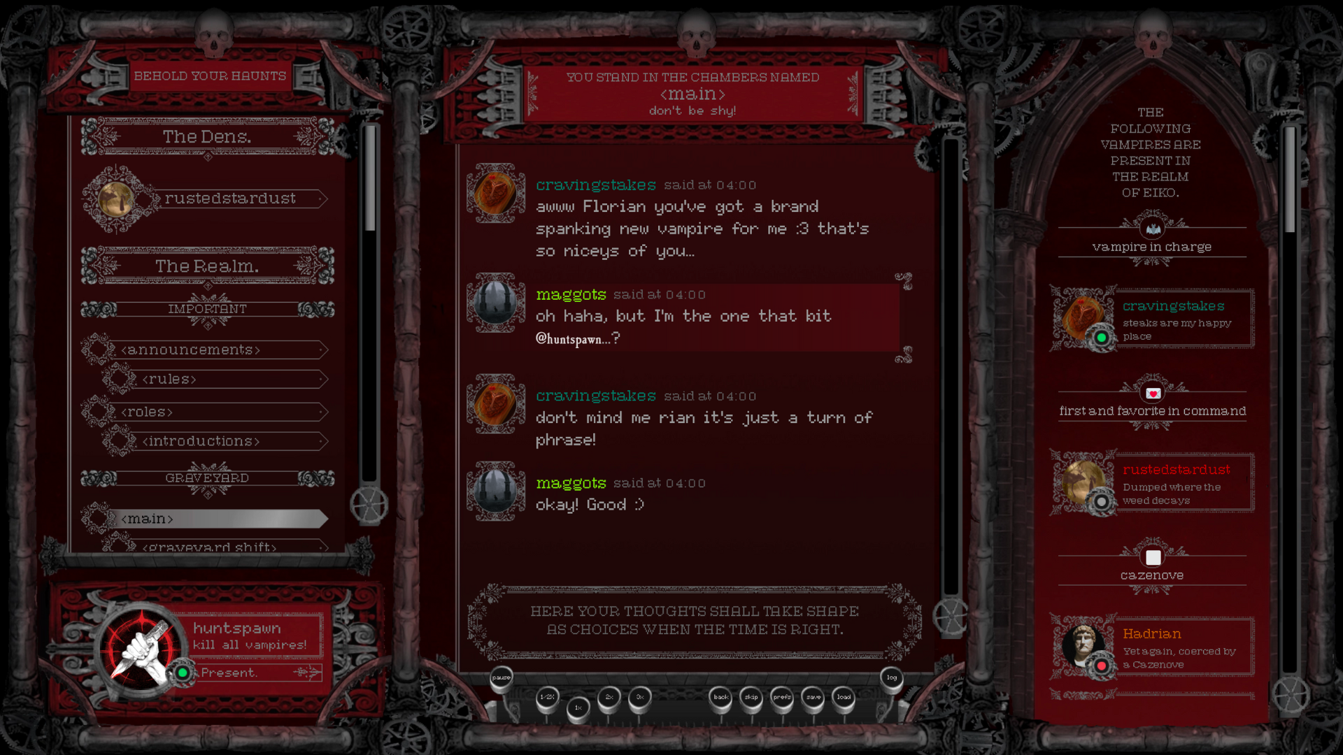 bloodlust.exe [DEMO] by rosesrot