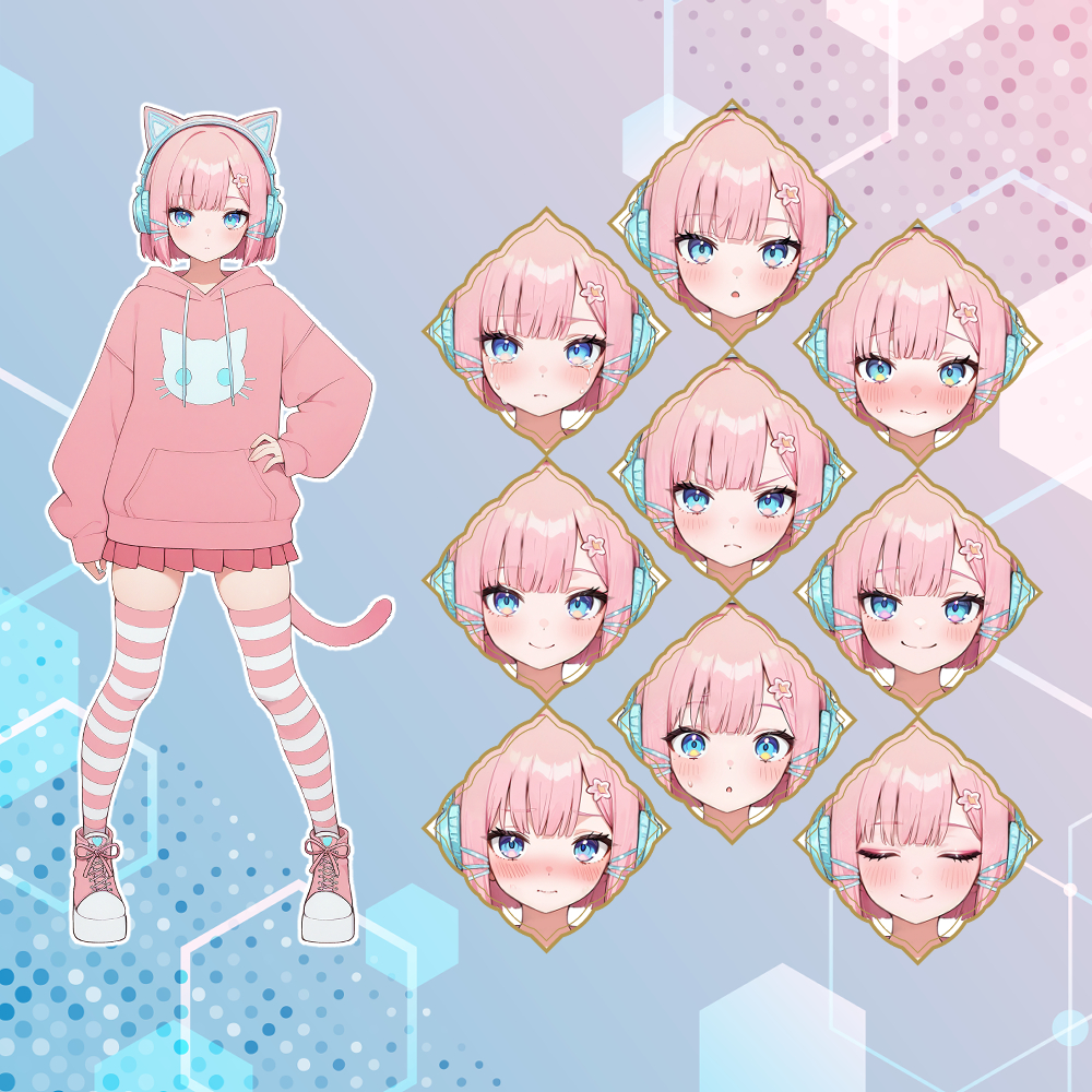 Anime Character Sprite Pack by Cal
